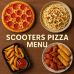 Scooters Pizza Menu