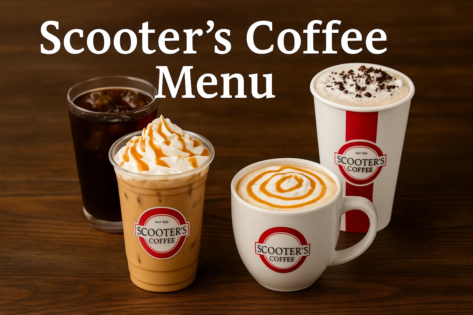 Scooters Coffee Menu 2025